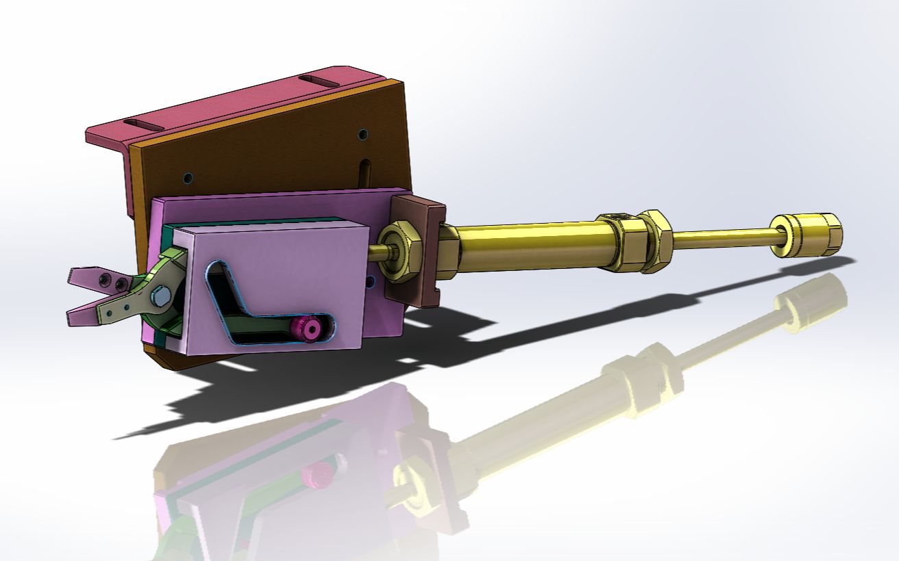 机械设计大师级作品,气动剪刀设计,高速剪料稳定好用