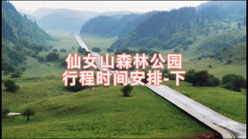 重庆武隆仙女山国家森林公园-行程时间安排规划攻略-上