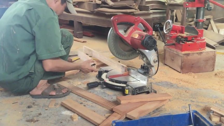 木工制造厨柜木门的技术视频