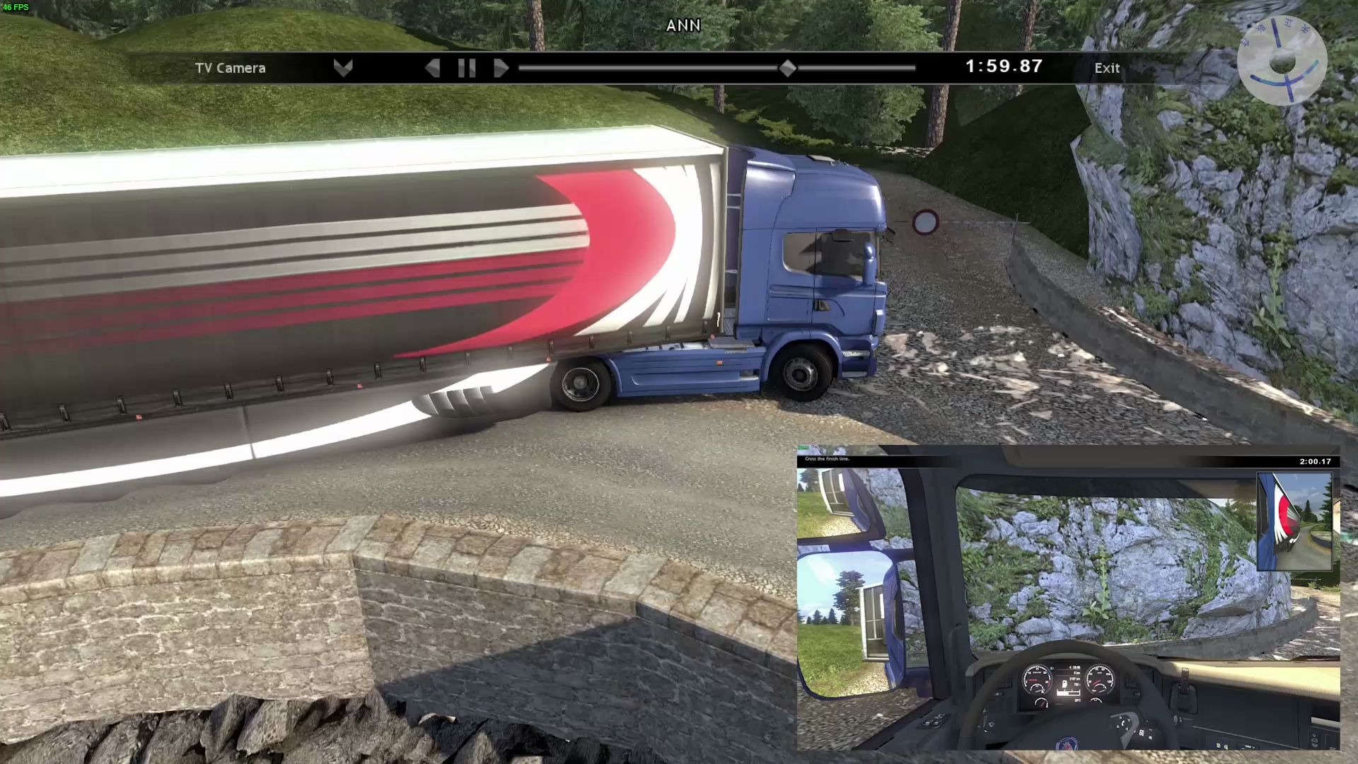 斯堪尼亚重卡驾驶模拟 - GPSProblem(小村之行)