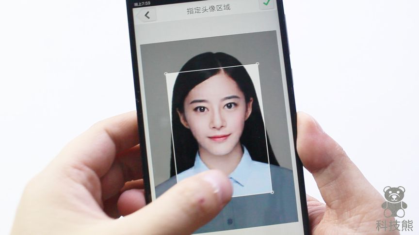 手机新功能,选择一下尺寸,自动生成证件照