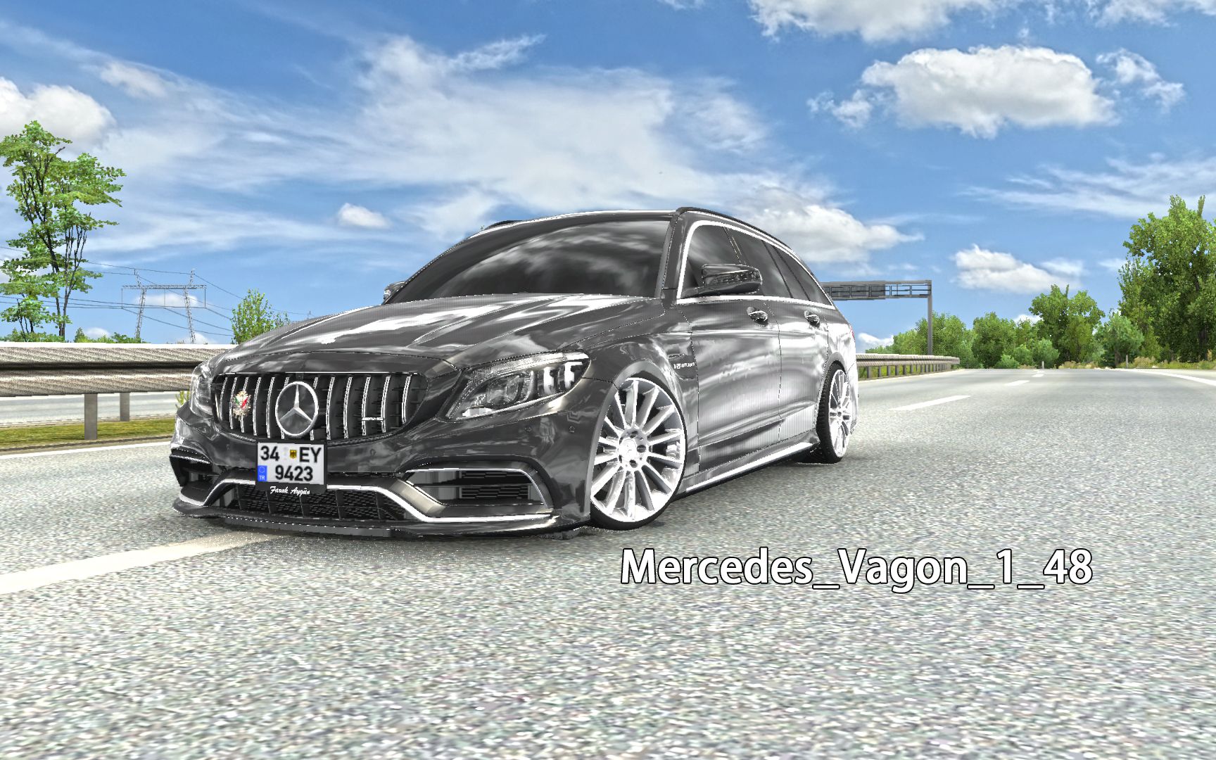 【欧卡2小车】奔驰经典大瓦罐就是帅,就是好看_游戏热门视频