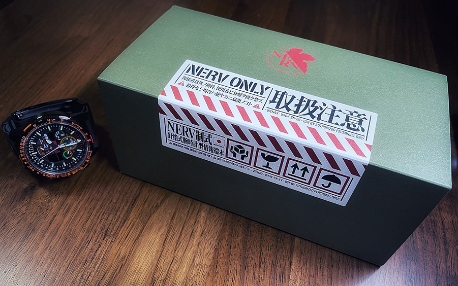 【EVA】eva联名sony手表开箱 wena 3 -NERV EDITION