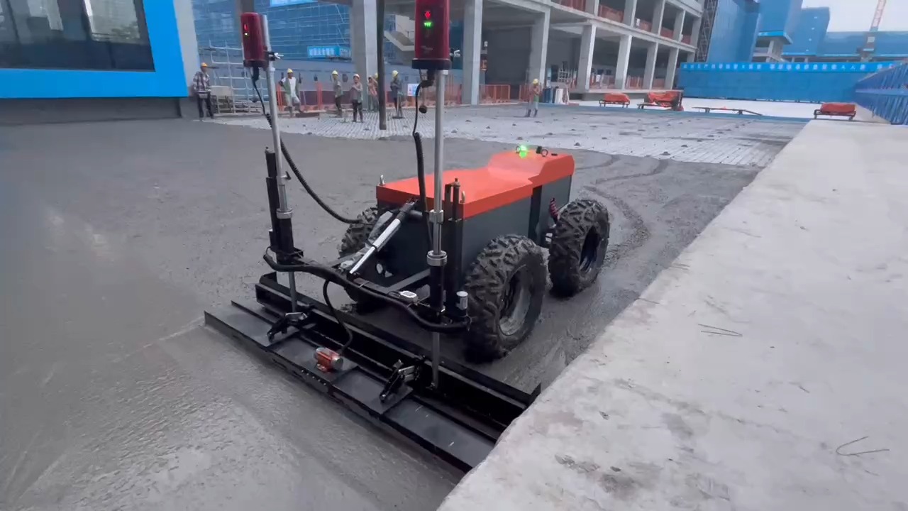 混凝土收面覆膜养护机器人