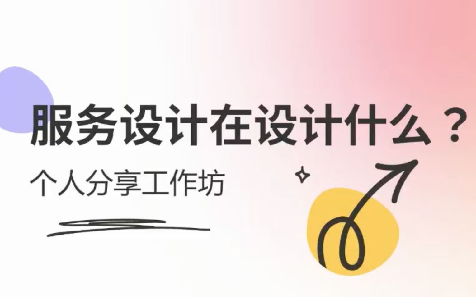 服务设计在设计什么? MOIN DESIGN米兰理工大学服务设计分享会