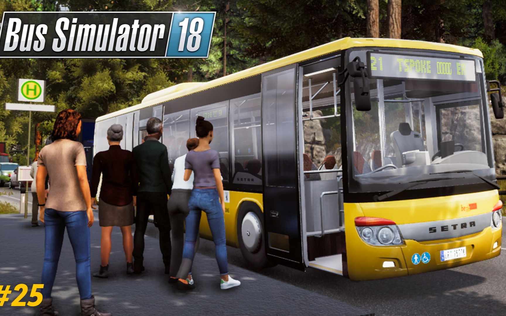 巴士模拟18 #25:中央汽车站解锁 优化已有线路网 | Bus Simulator 18