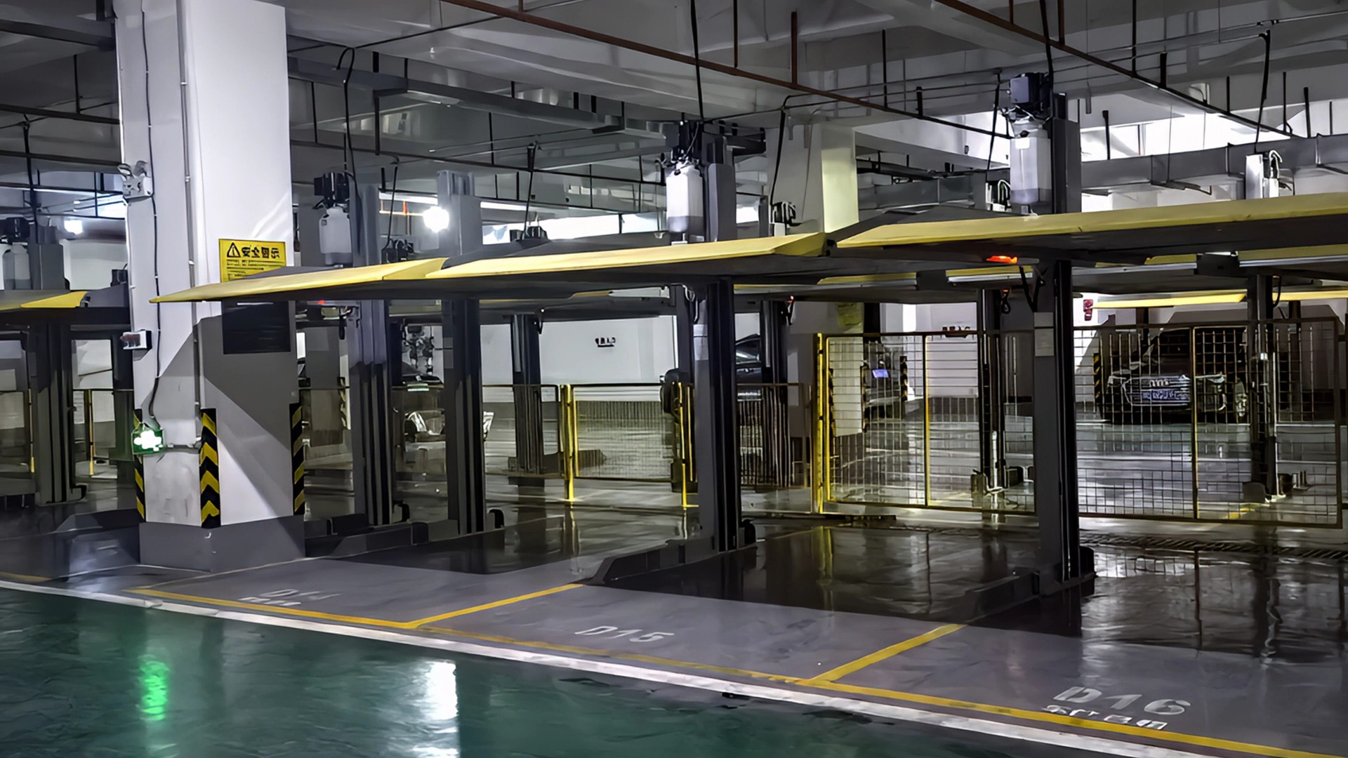 立体车库租赁升降停车库三层 自动升降横移立体车位安装 俯仰家用...