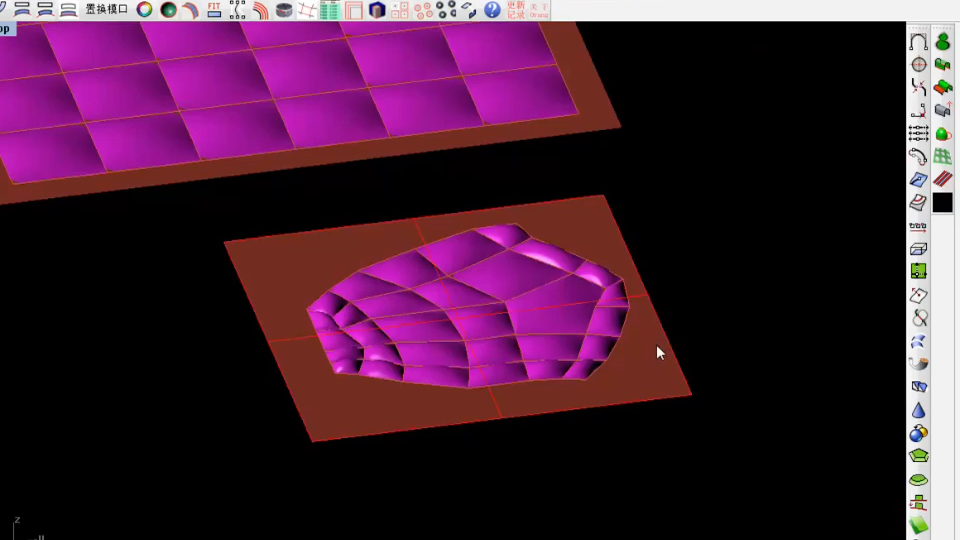 rhino多边形正方形生成弧面
