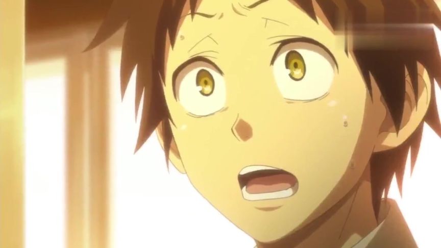 动漫男主表白女主,结果却发现女主居然是吸血鬼,很恐怖