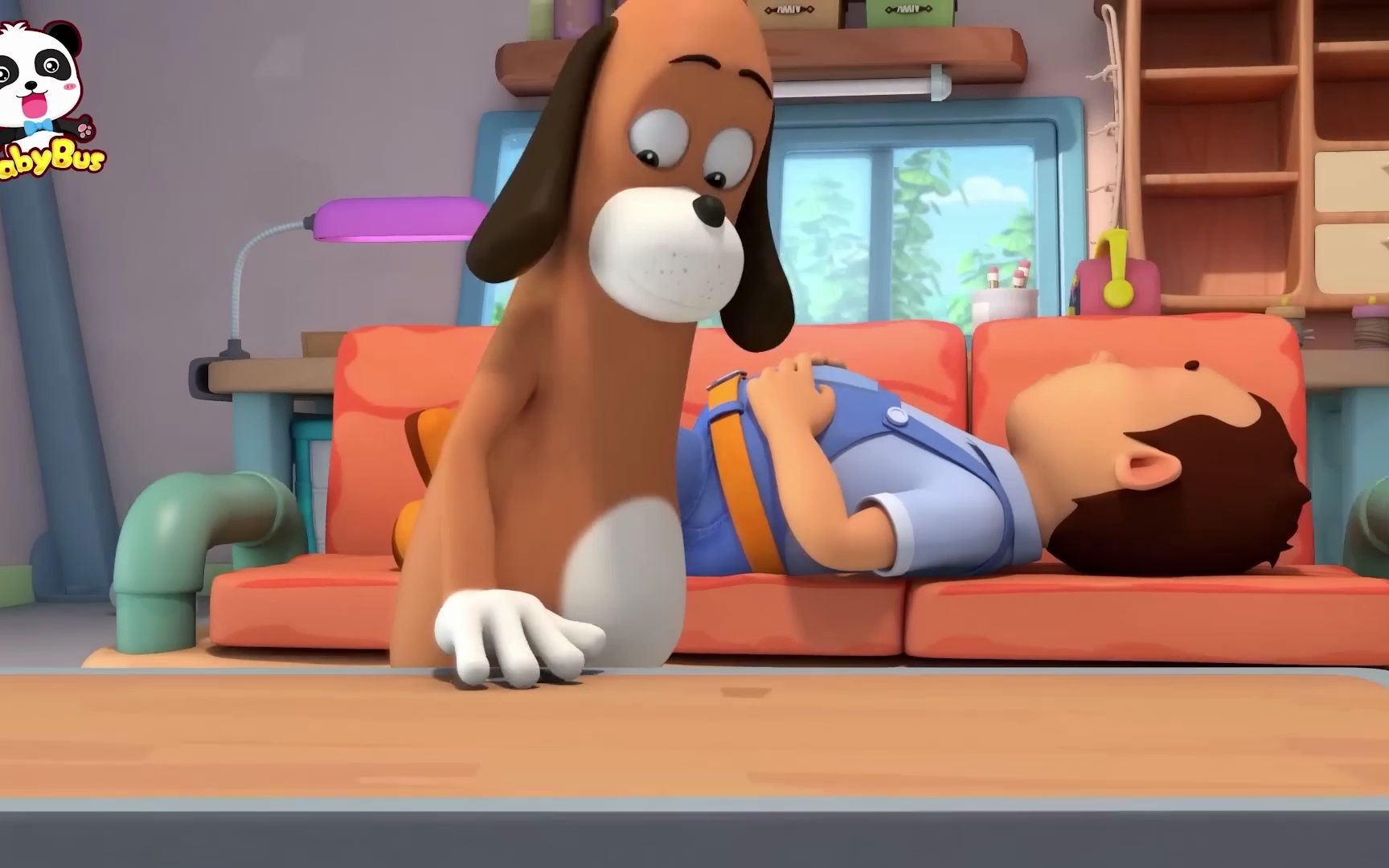 闯祸的哈巴狗,宝宝好习惯 安全教育 儿童安全 早教 益智 动画片