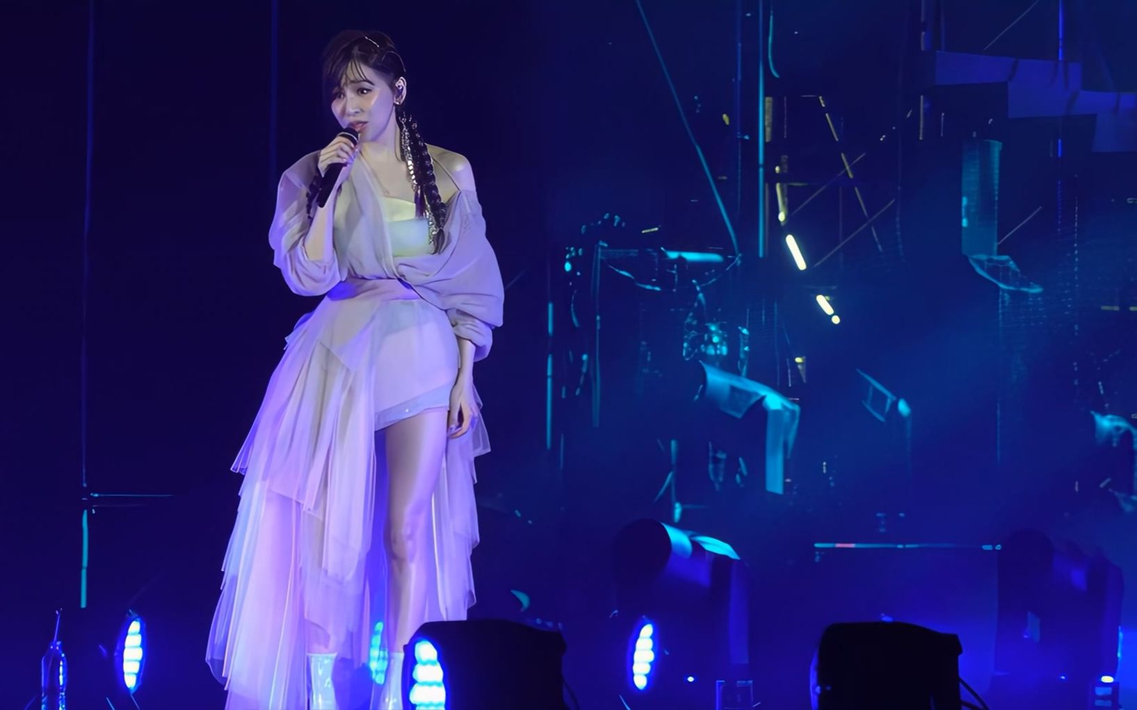 王心凌 2019广州演唱会饭拍1080修复 60帧展示 上半场