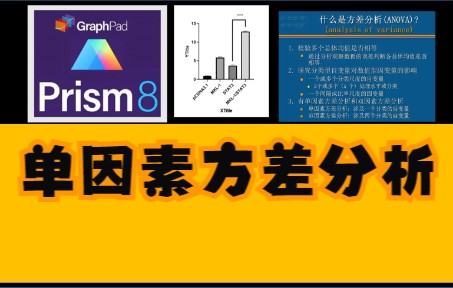 GraphPad/Prism绘图软件的使用(医学科研)-单因素方差分析/单因素...