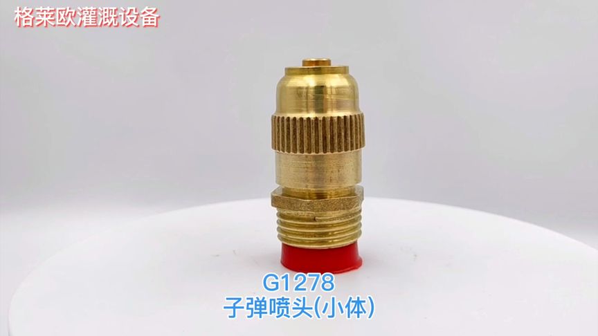 子弹喷头(小体)喷水效果