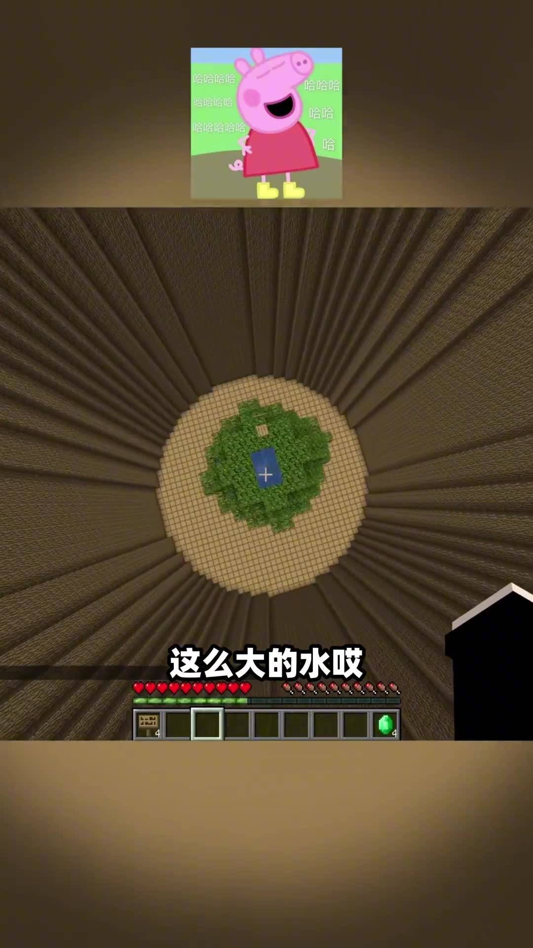 我的世界:周围全是木头啊