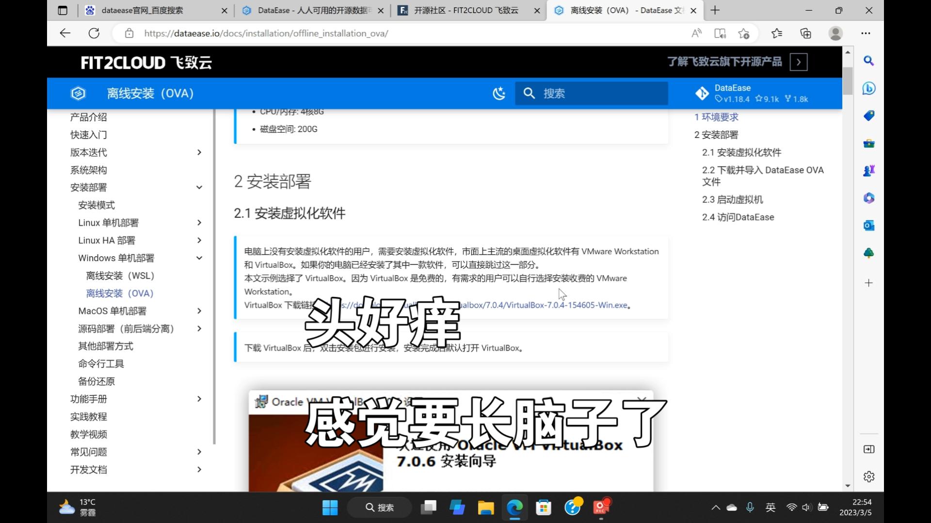 【数据可视化】DataEase安装下载初见(Windows为何这么艰难)