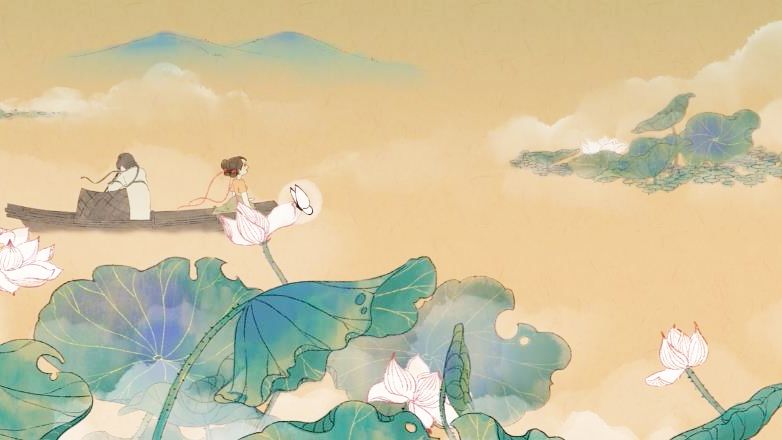 又新出了一篇中国风动画短片,画风简直太美啦