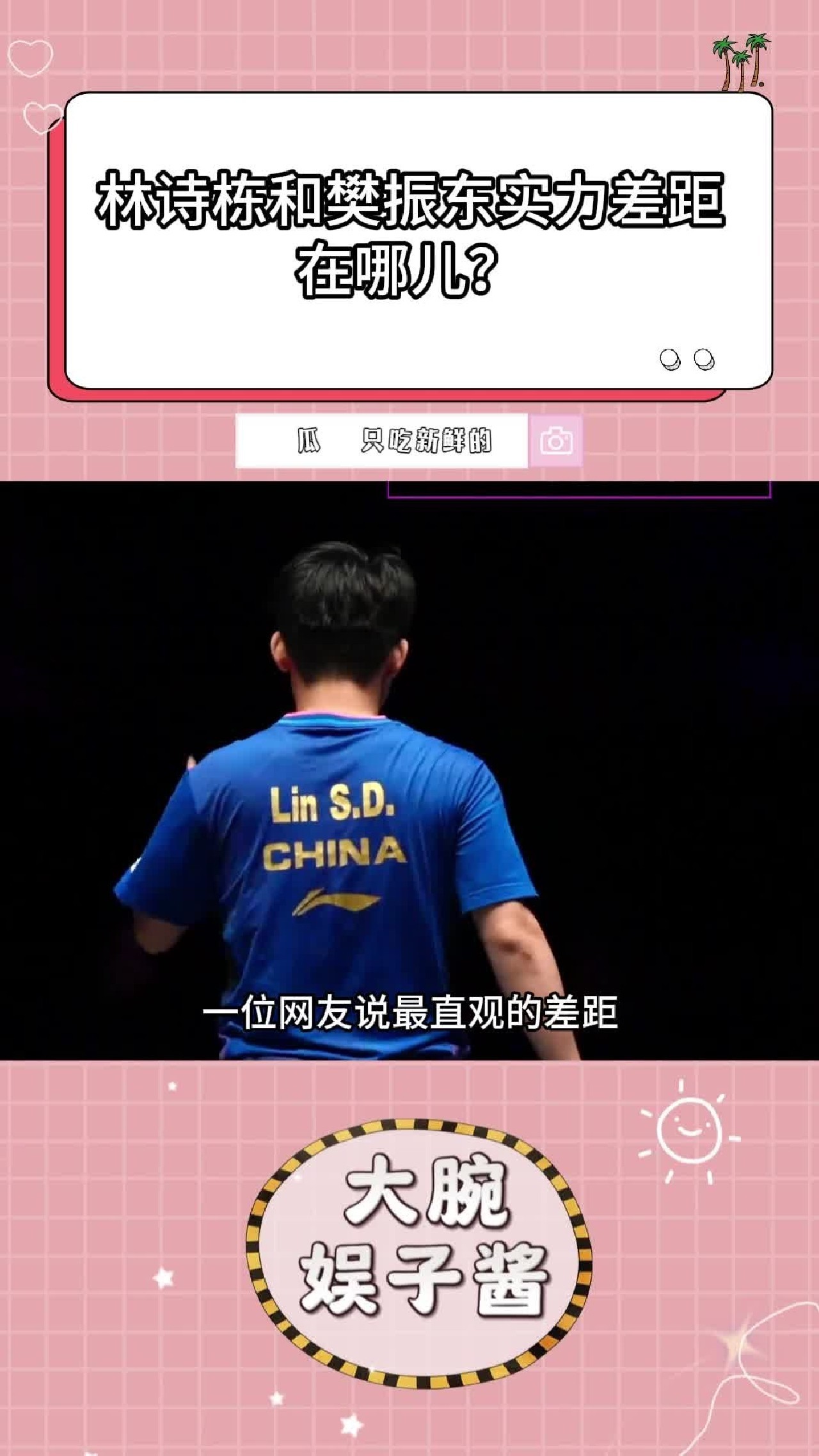 林诗栋和樊振东实力差距在哪儿?