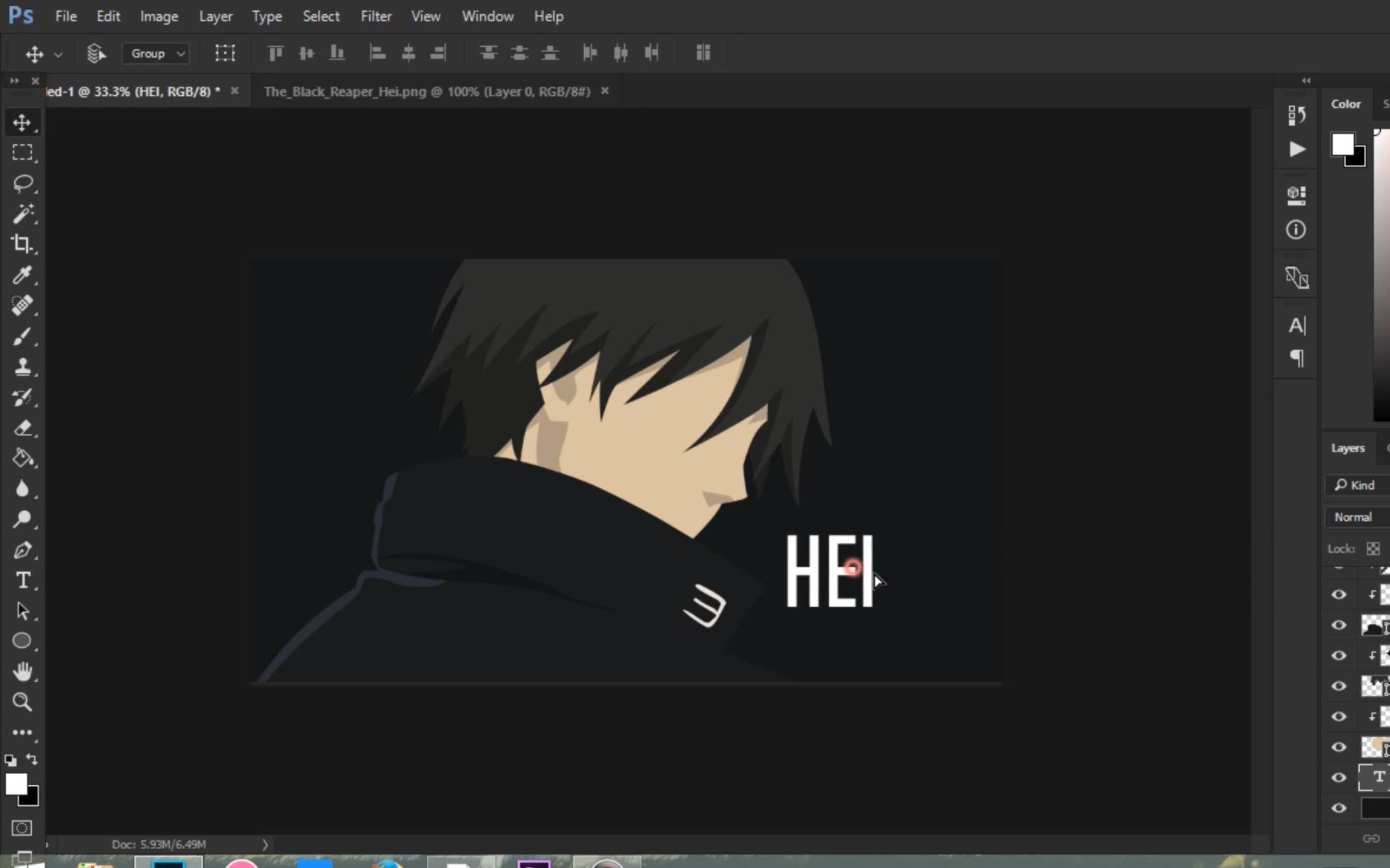 【搬运】Ps教程:如何制作极简主义风格动漫插图 How to make Anime ...