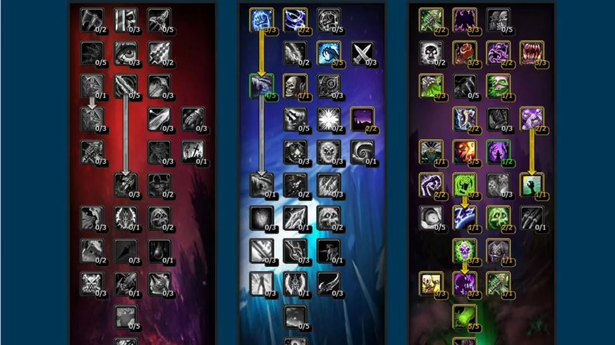 wlk邪DK PVP简单教学,手法,配装,天赋 雕文! #巫妖王之怒 #wow