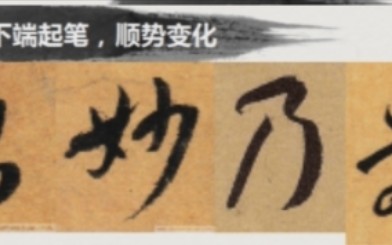 行草书临创转换6-7字法章法