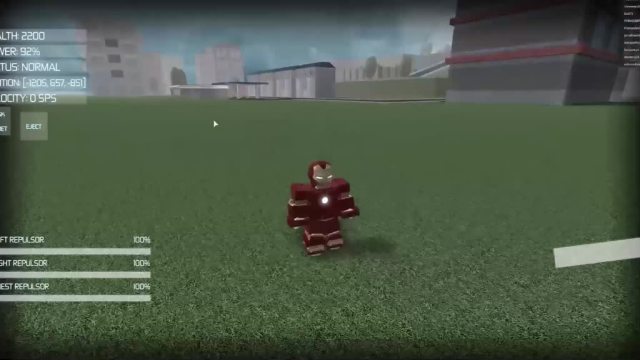 Roblox钢铁侠模拟器 加入复仇联盟大战铠甲勇士