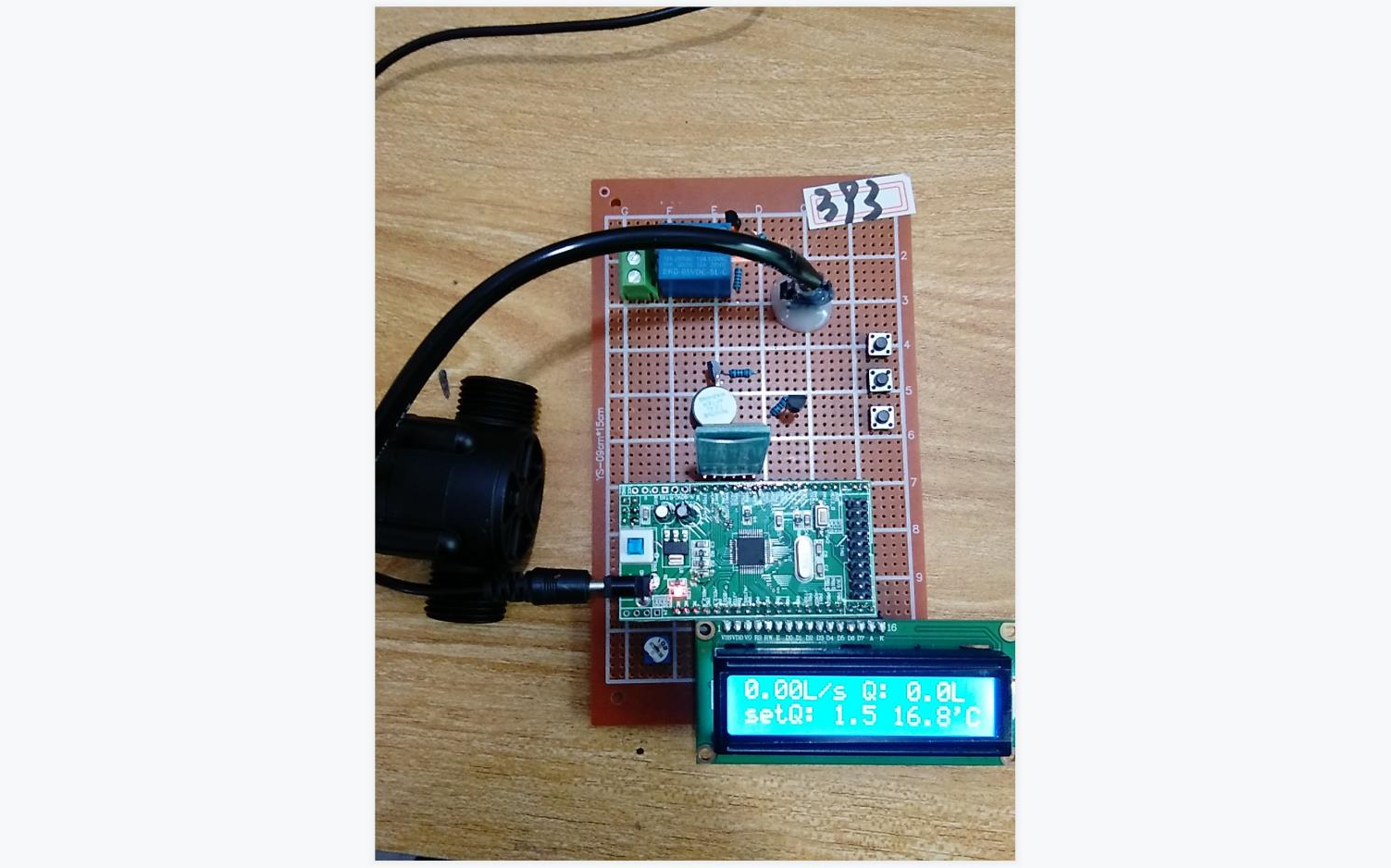 基于STM32单片机的智能水表/煤气/水流量计/水流量检测智能水表/煤气...