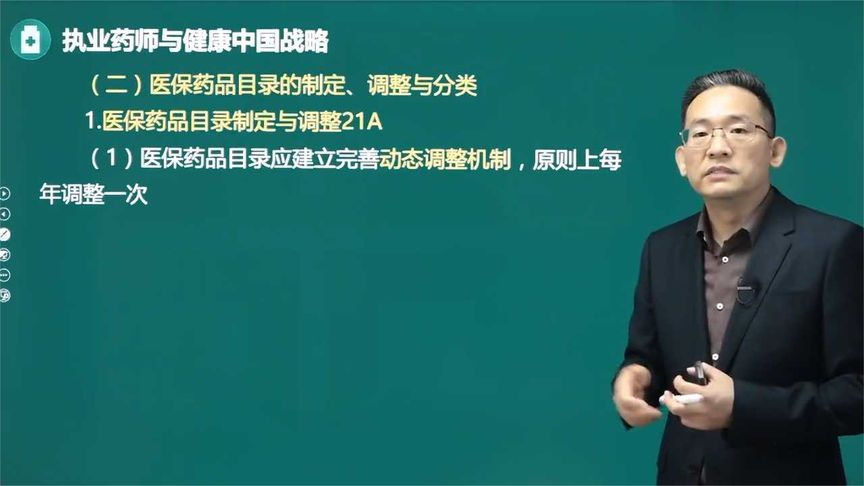 2022年执业药师视频药事管理与法规视频电子书3