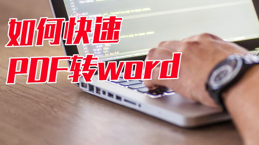 如何快速将PDF转换成word,epub,txt等格式,一键转换轻松不费脑