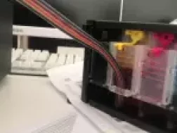 爱普生连供加错墨水 或者小塞子有墨水如何排出到大墨仓里面