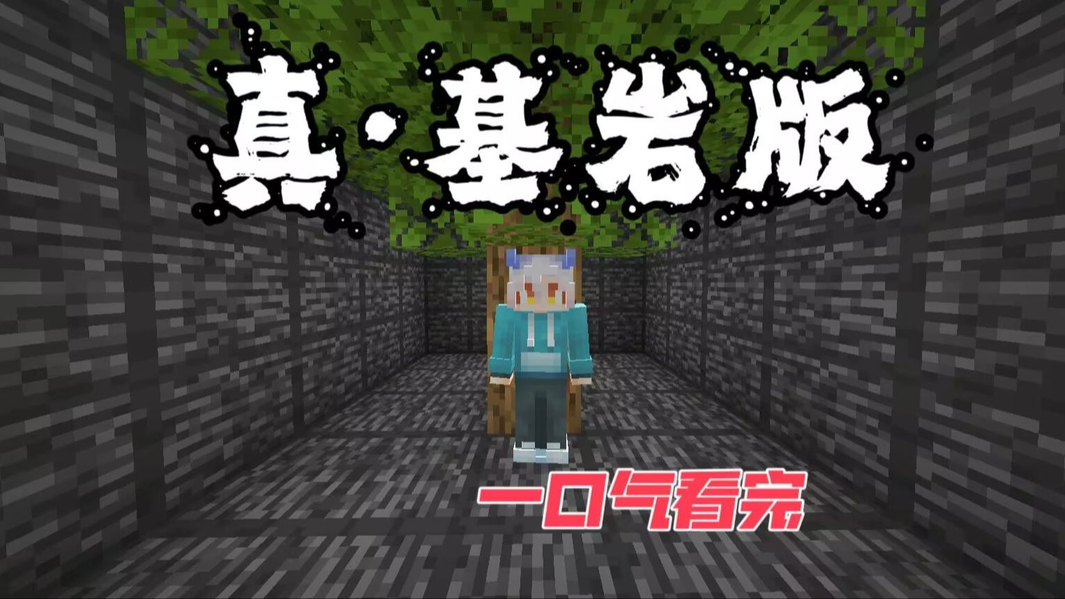 一口气看完!在全是基岩的世界里应该如何生存?【基岩世界】_单机...