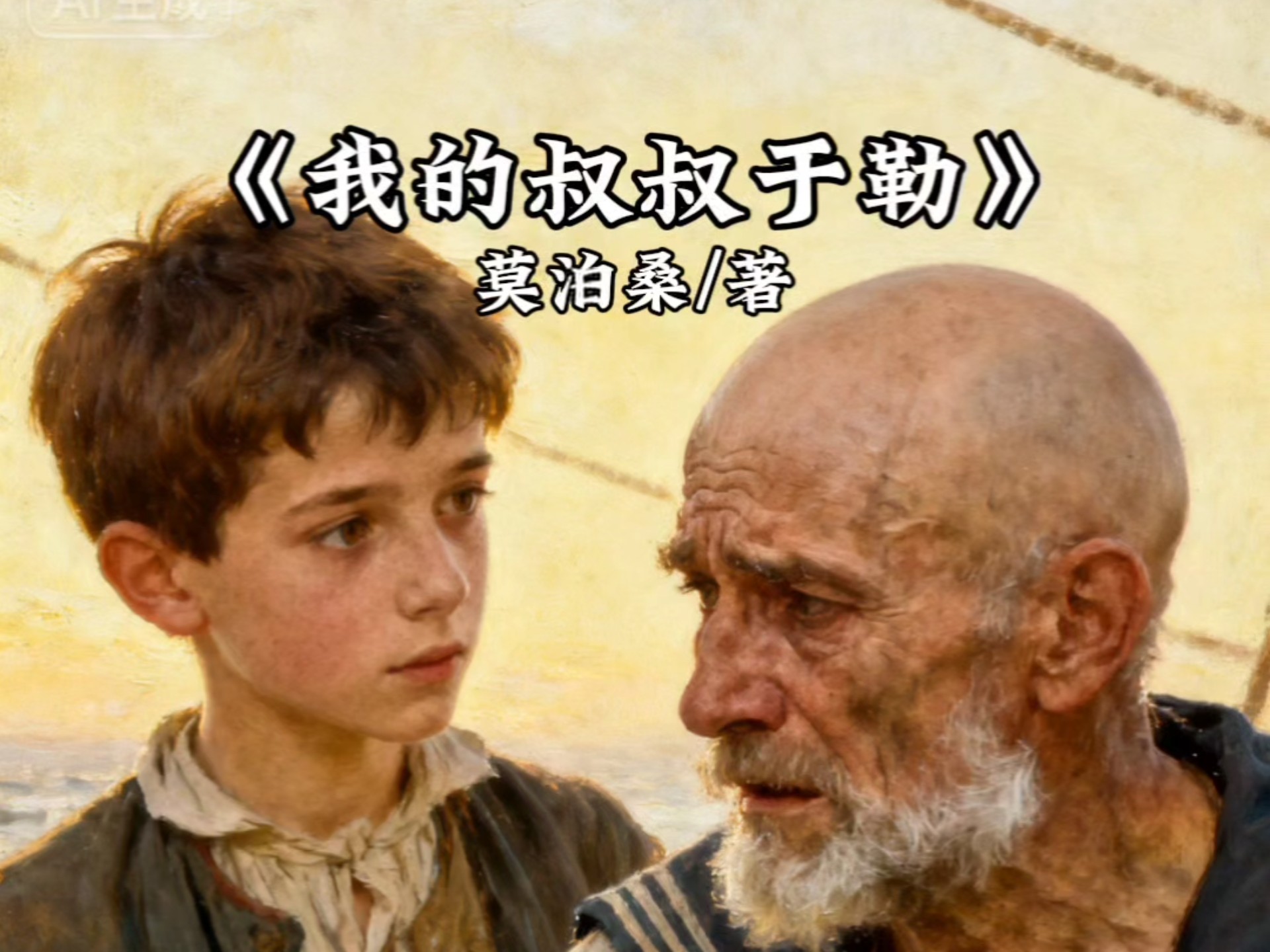 十五分钟读一本好书今天分享的是《我的叔叔于勒》