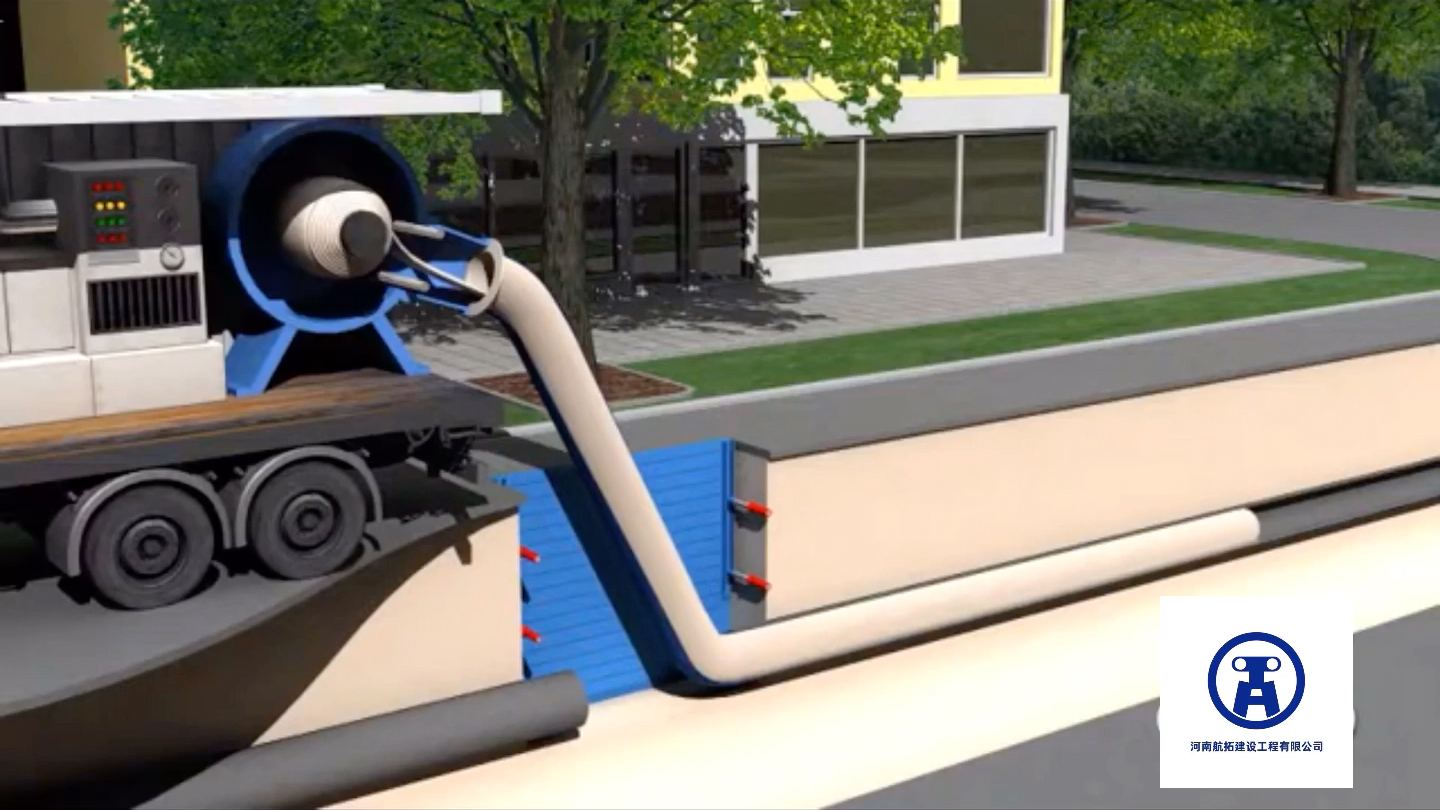 非开挖修复cipp 动画演示