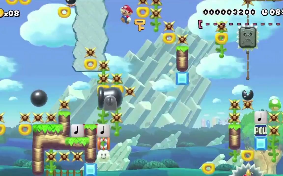 ...唯一通关!马里奥制造史上最帅跑酷,没有之一: Final Battlefield (0%计划)