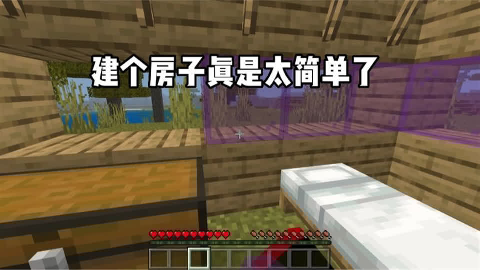 我的世界:建个房子真是太简单了