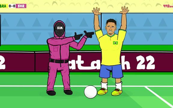 2022卡塔尔世界杯——巴西 4 vs 1 韩国