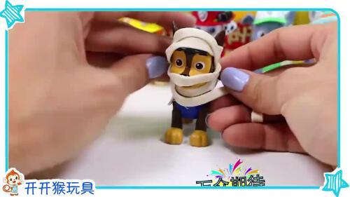 怎么用彩泥把5只小狗变出皮卡丘和美人鱼?汪汪队立大功手工玩具