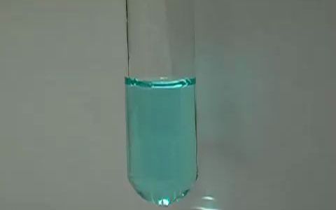 硫酸铜溶液与氨水的络合反应