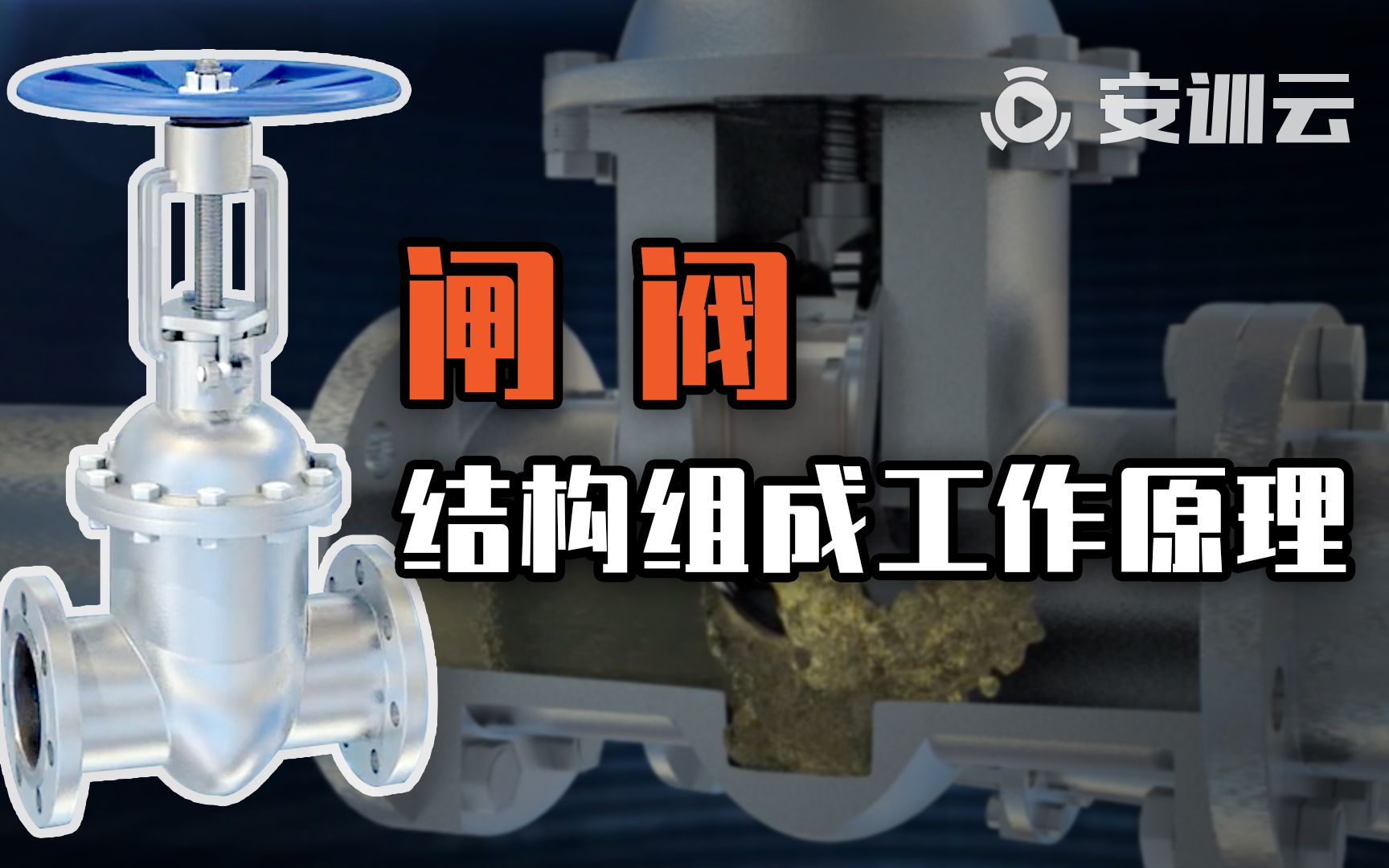 闸阀丨为什么它不能作调节和节流?它的工作原理是什么?