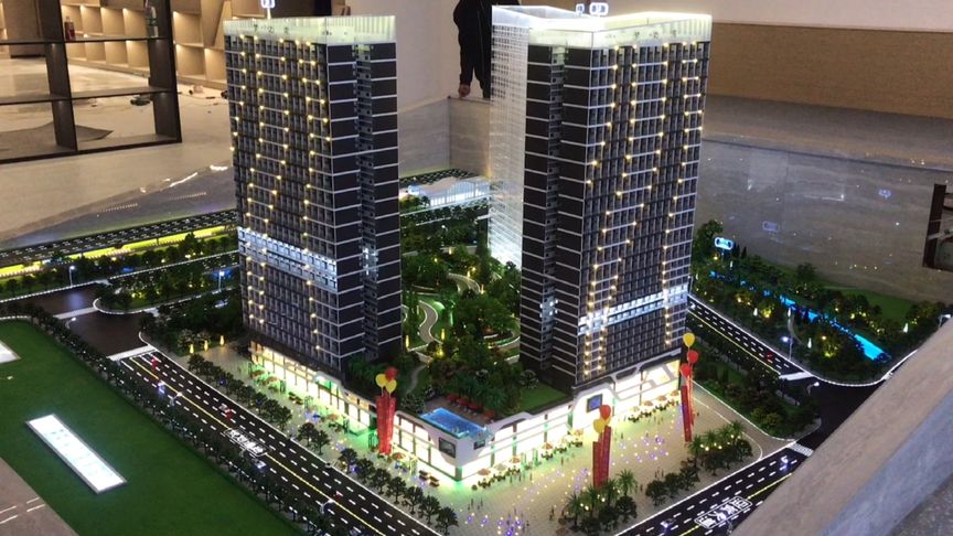 高楼大厦见多了,你见过这么漂亮的建筑模型是怎样建成吗?一起看