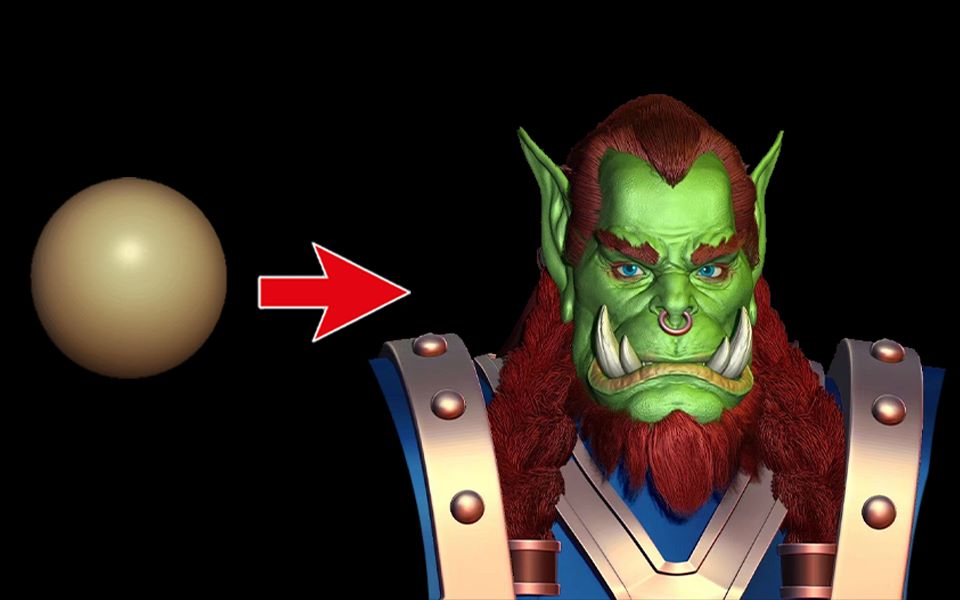 3D【建模教程】【魔兽】模型制作教学视频【中文字幕】【开班收徒...