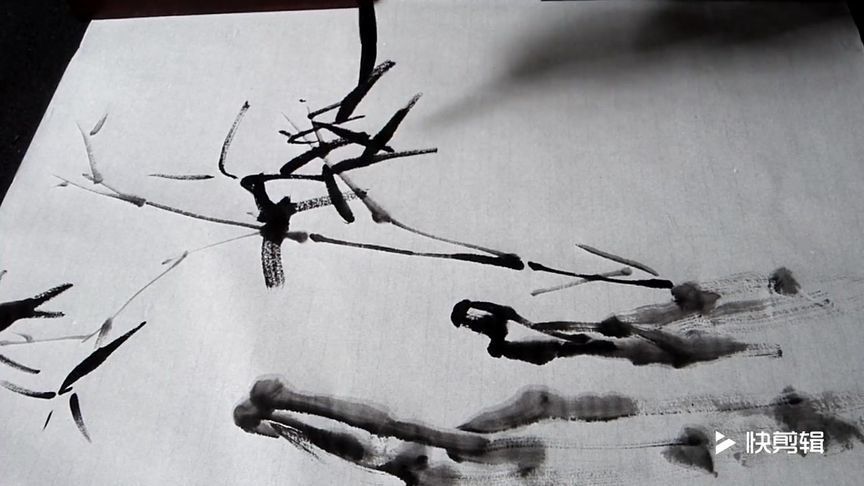 文人多画石竹图,寓意君子既要坚韧也要虚心,故笔墨宜清爽润泽