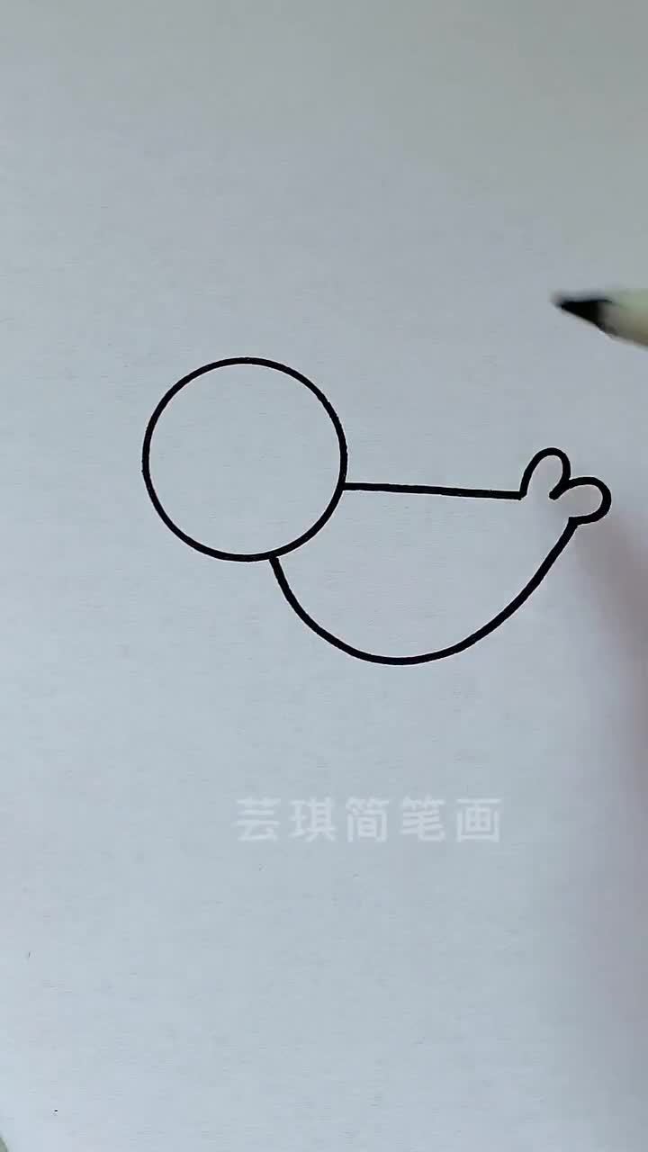简单画小鸡