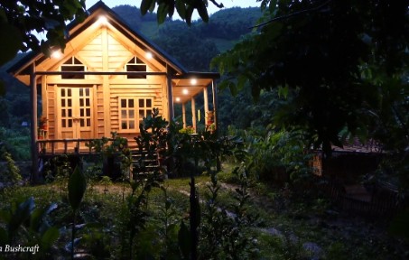 【1080HD】如何在溪流上建一座桥01【2年离网生活】