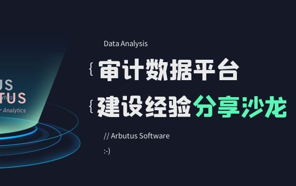 审计数据平台建设经验分享-Arbutus审计数据分析线上沙龙210901