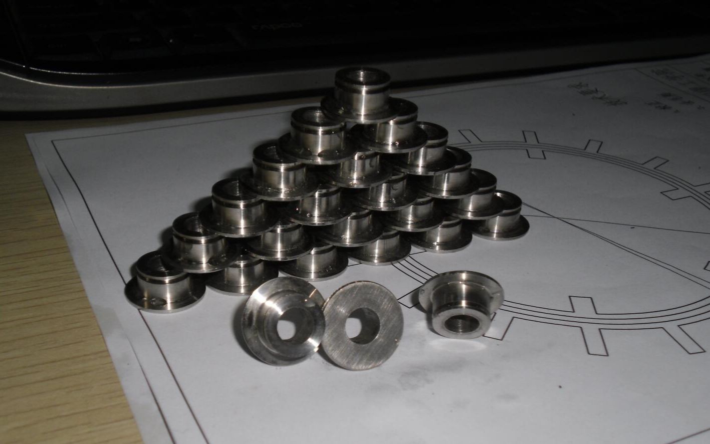 大学生方程式赛车零件加工-制动盘浮动盘钉