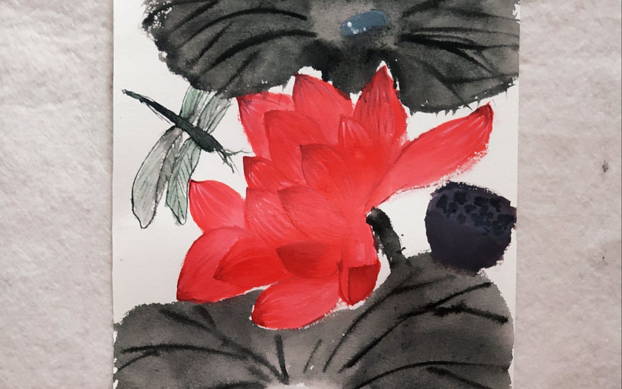 国画写意绘画简单视频步骤教学