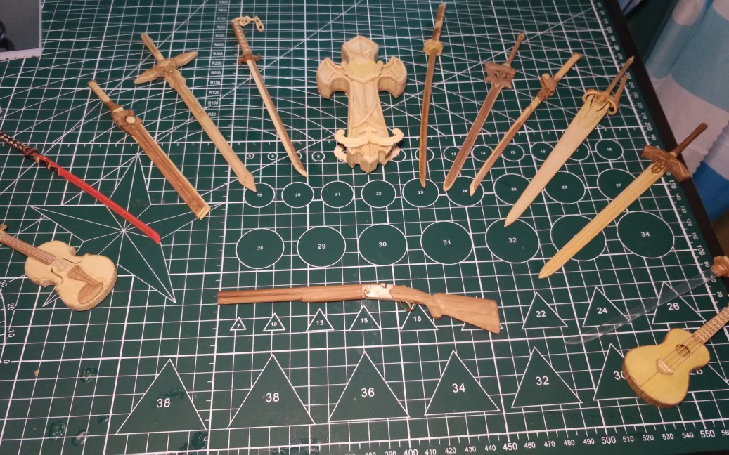 【手工制作】用筷子制作和真手等比例的可动模型手
