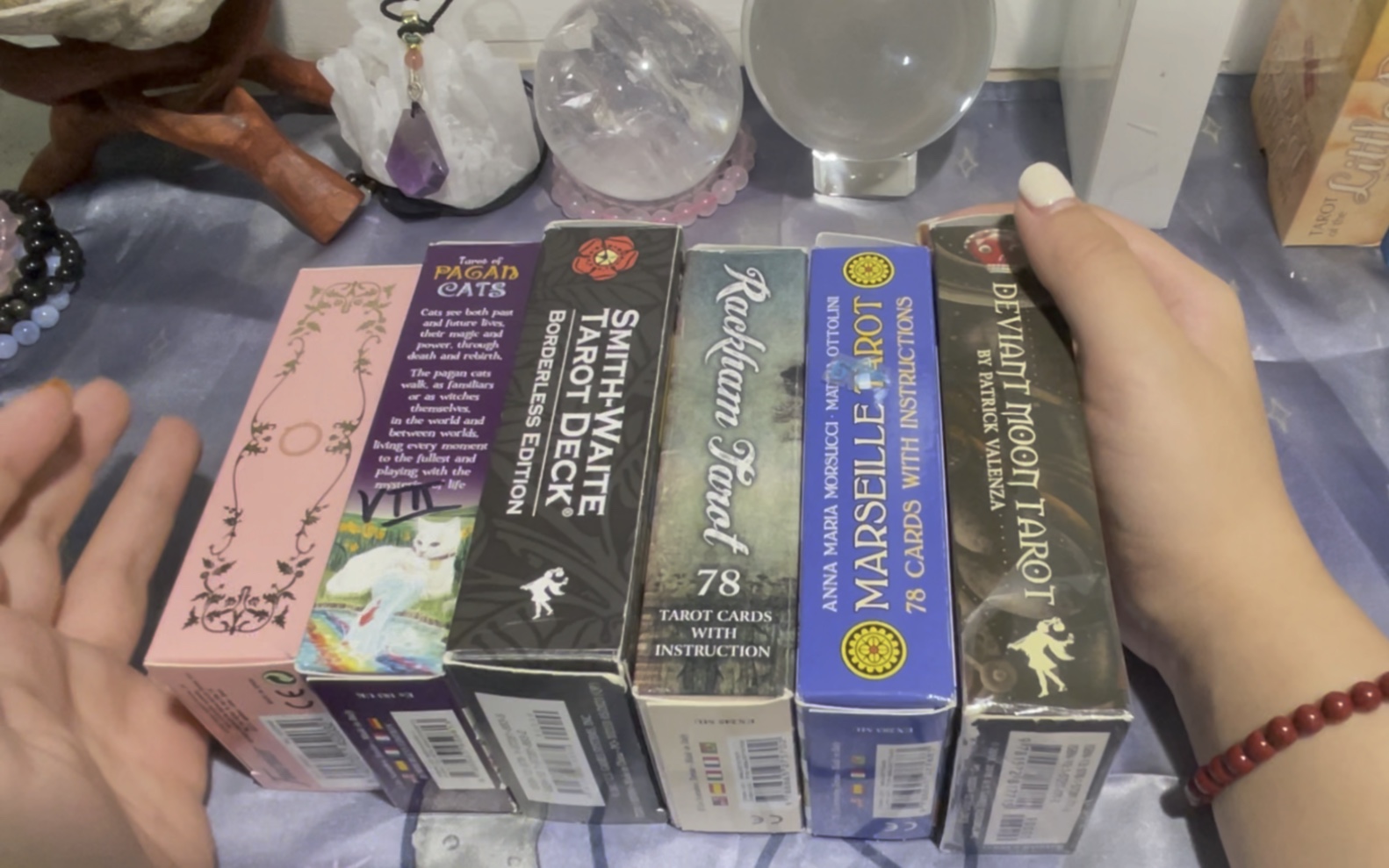 个人最喜欢的6副塔罗卡牌分享～