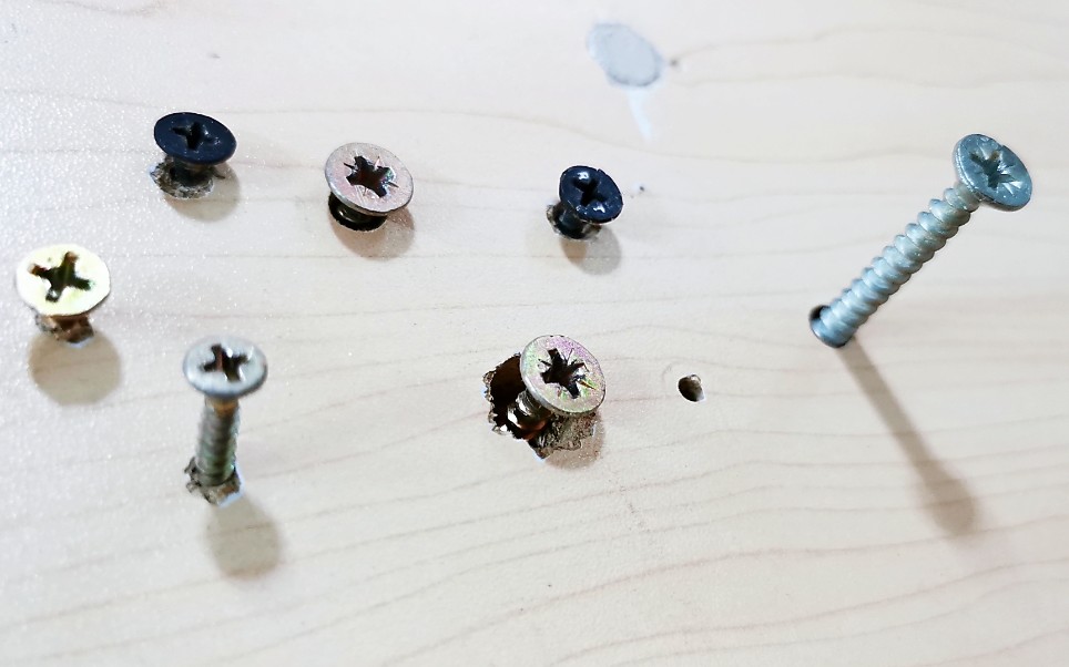 螺丝拧到底了,螺丝帽却凸凹不平高低不一致怎么办?教你完美修复