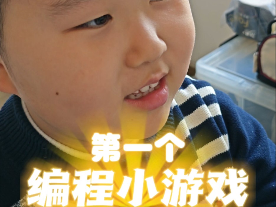 自己做的第一个编程小游戏